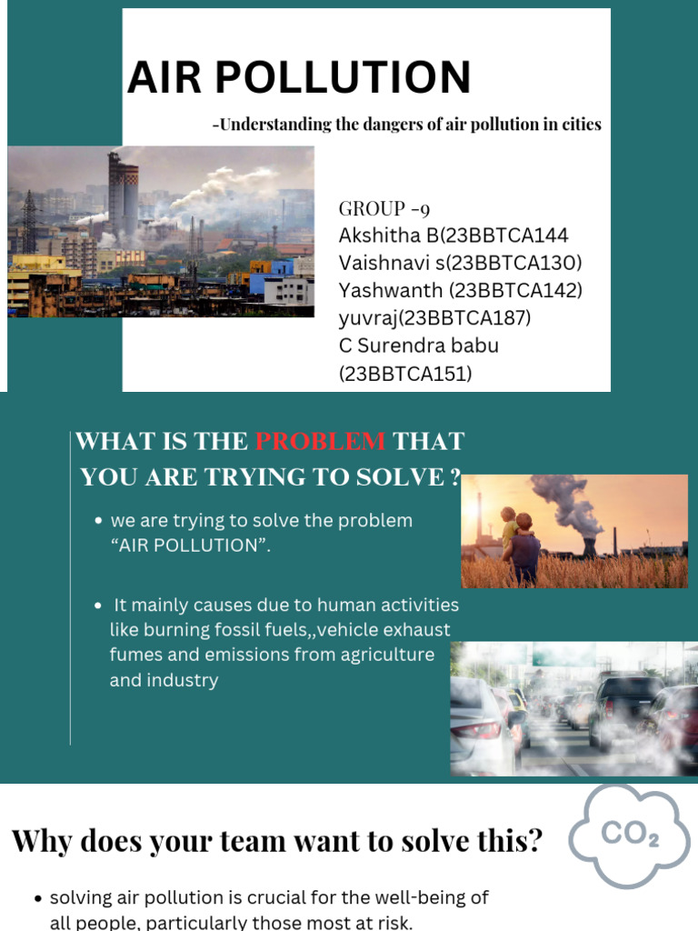 Dangers of Urban Air Pollution Explained | PDF | Air Pollution | Pollution