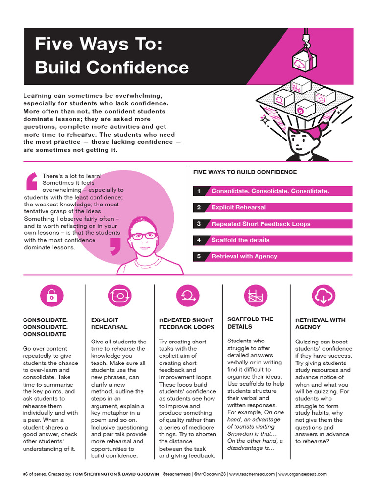 building-confidence | PDF | Cognition | Learning