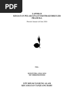 Contoh LPJ Kegiatan Pramuka | PDF