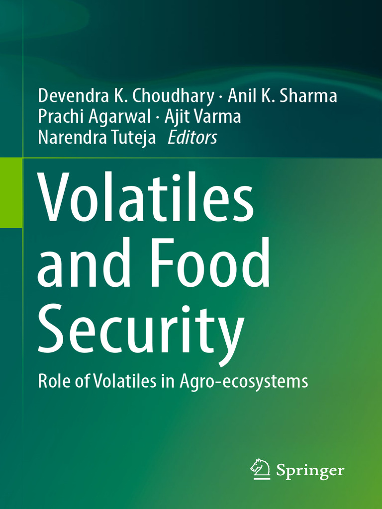 Book Volatiles Food Security | PDF | Plant Hormone | Seed