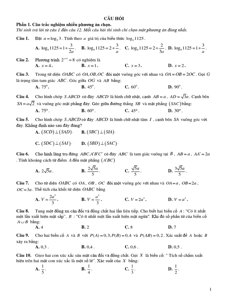 7-Hk2-Toan 11-KNTT | PDF