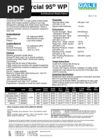 Versiline CUI: Product Characteristics | PDF | Abrasive | Coating