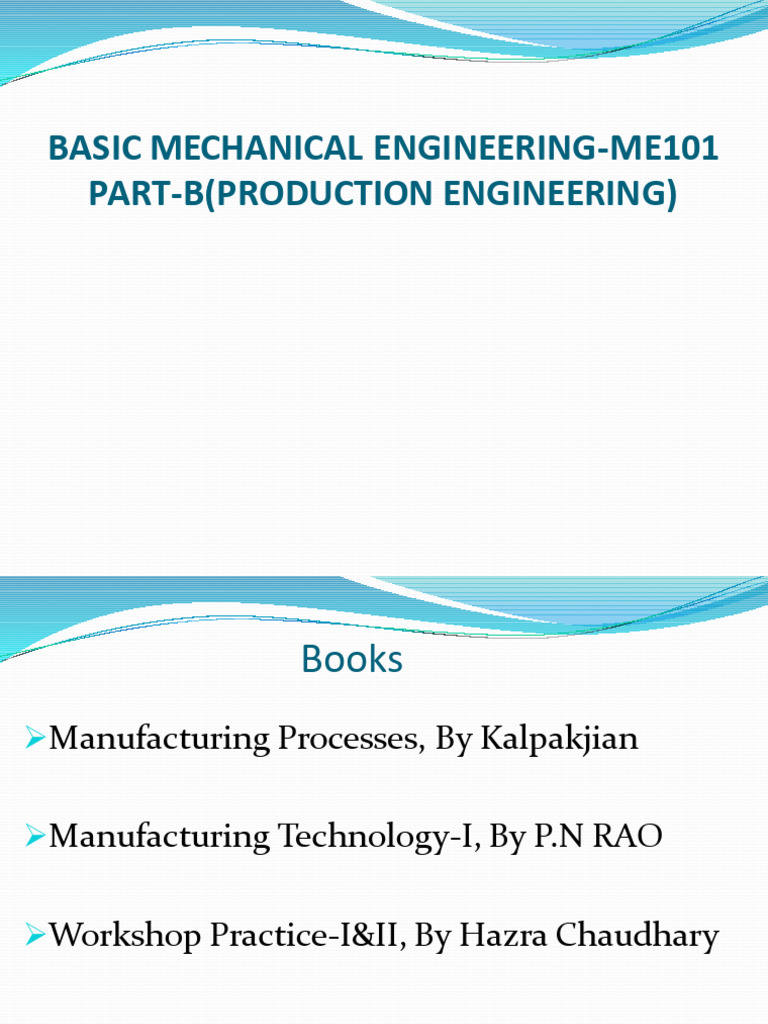 Bme Part-B | PDF | Cast Iron | Chemical Substances