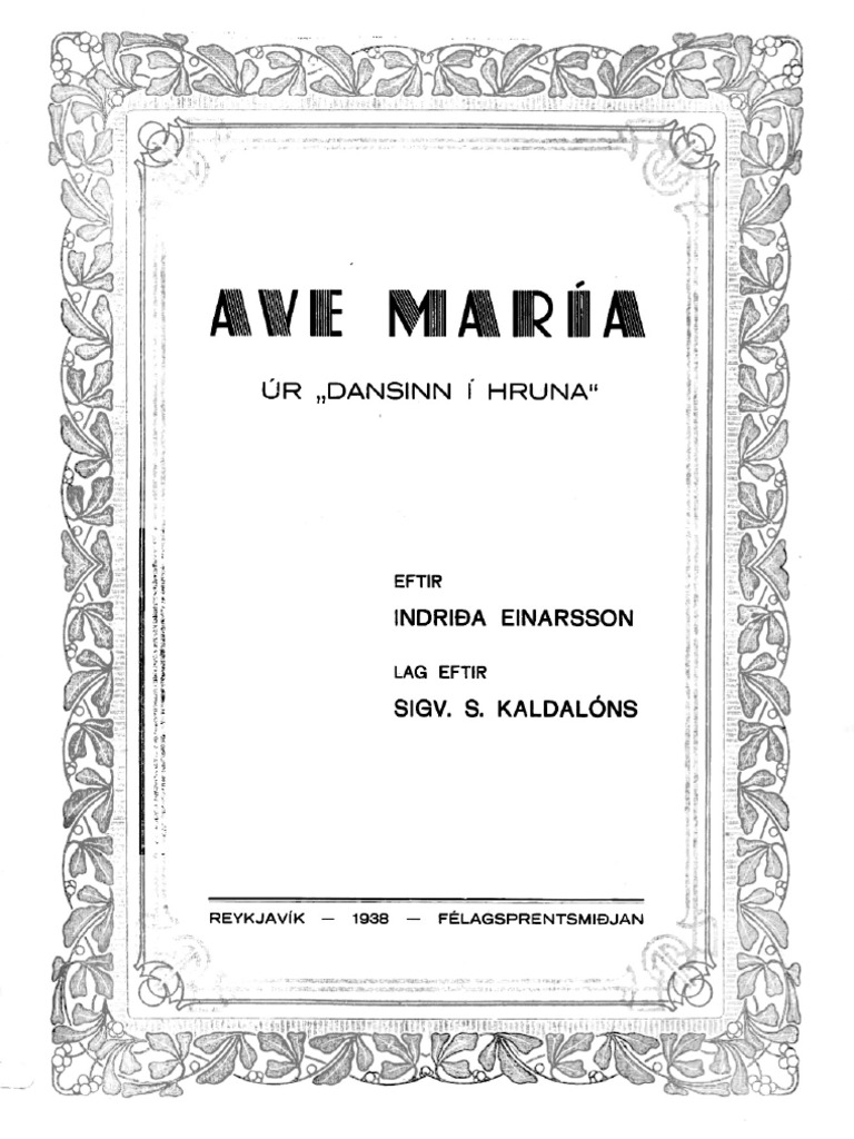 Sigvaldi_S._Kaldalo-ns_Ave_Mari-a_1938 | PDF