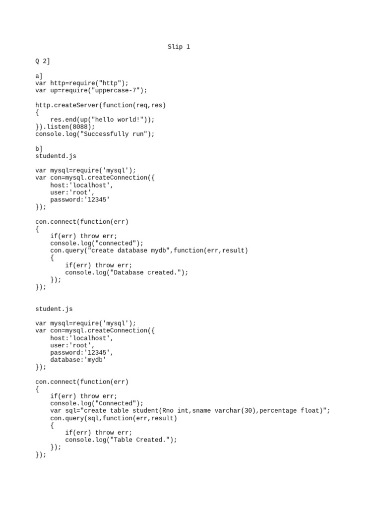 Slip | Download Free PDF | Databases | Data Management