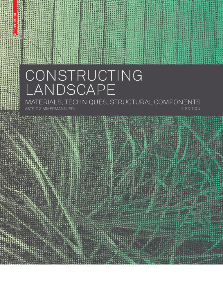 Constructing Landscape | PDF