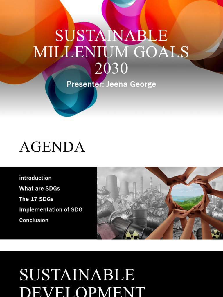 SDG 2030 | PDF | Sustainability | Environment