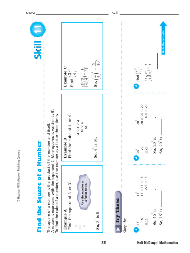 Skill Worksheets 8 | Download Free PDF | Mathematical Notation | Mathematics