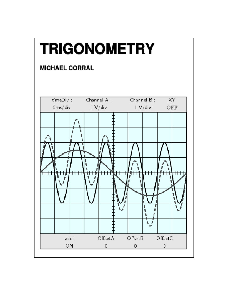 Trigonometry Workbook Pdf Trigonometric Functions Triangle