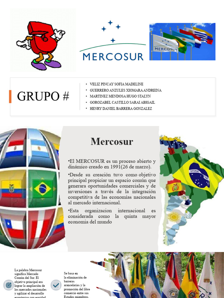 Mercosur | PDF | Comercio | Economias