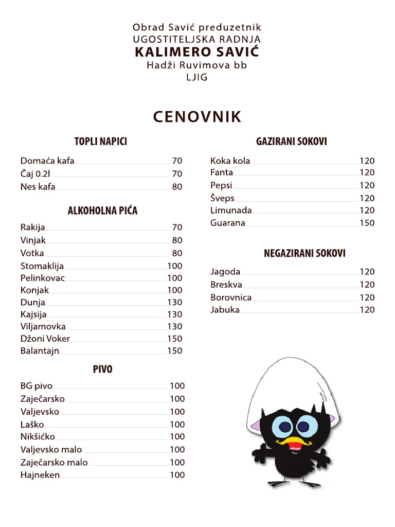 Kalimero | PDF