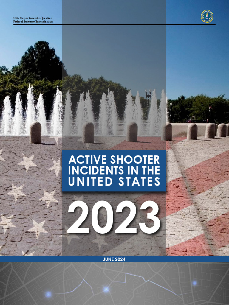 2023 Active Shooter Incident Report | PDF | Gun Violence | Federal ...