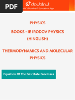 I.E. Irodov - Problems in General Physics-76-82 | PDF | Gases | Heat Capacity