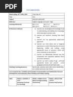 Lesson Plans EFAL Grade 2 Term 2 | PDF | Phonics | Vocabulary