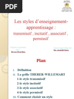 Les 4 styles d'enseignement expliqués | PDF | Enseignement | Apprentissage