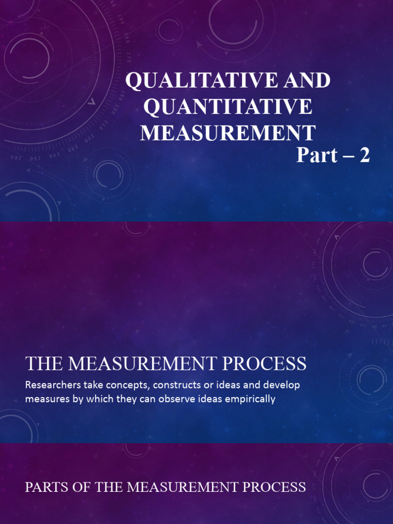 4 Qualitative and Quantitative Measurement Part 2 08042024 123035am | Download Free PDF ...