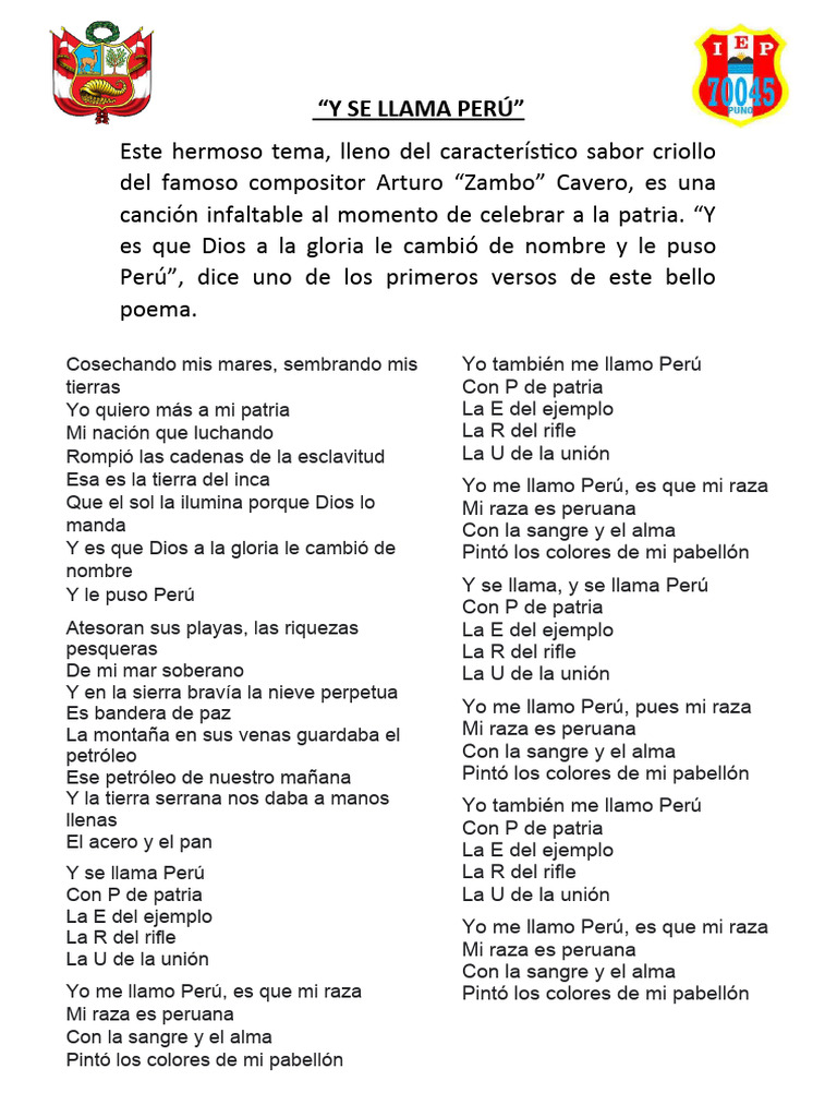 Y Se Llama Perú | PDF