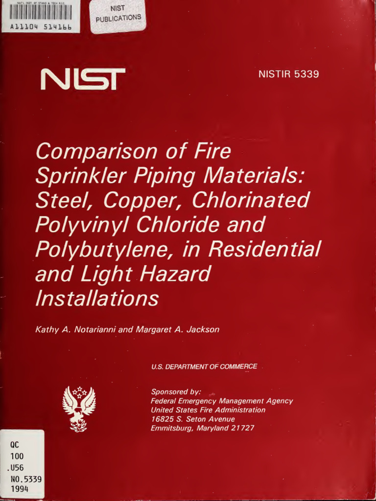 Nfpa 13D | PDF | Pipe (Fluid Conveyance) | Fire Sprinkler System