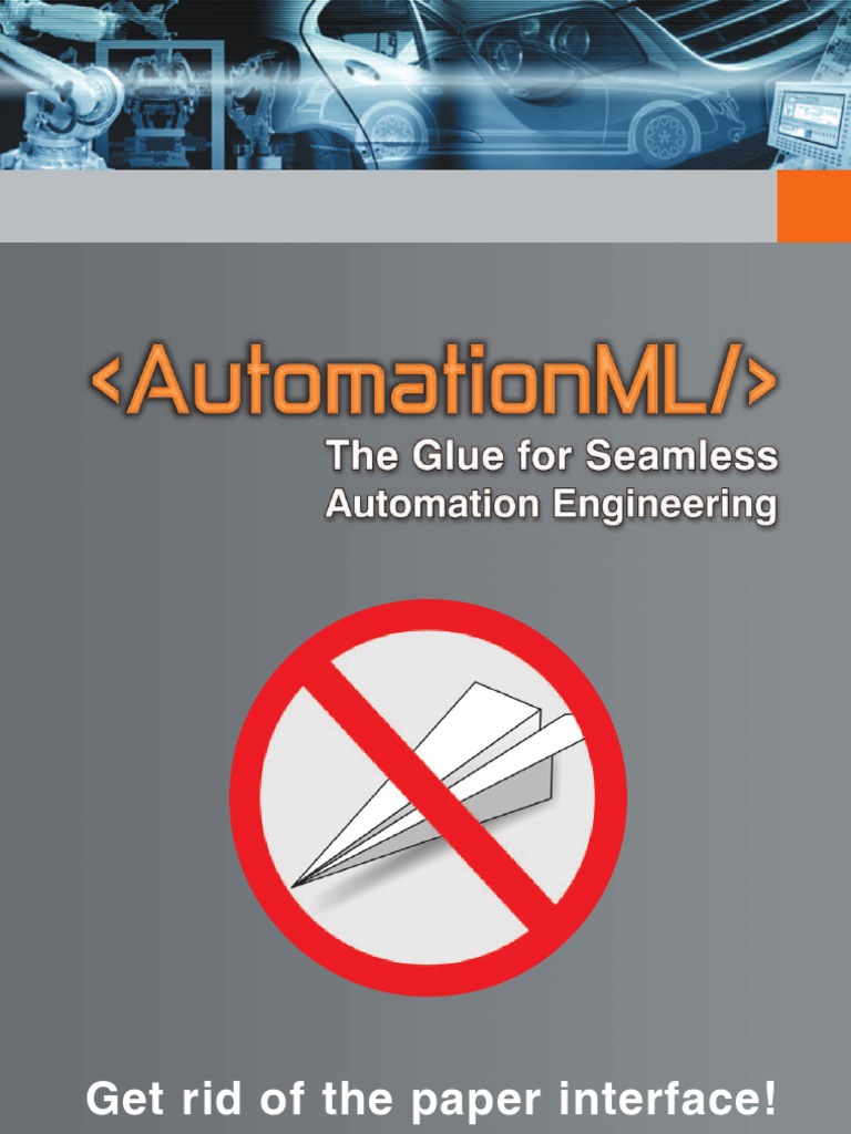 AutomationML Flyer | PDF | Automation | Simulation