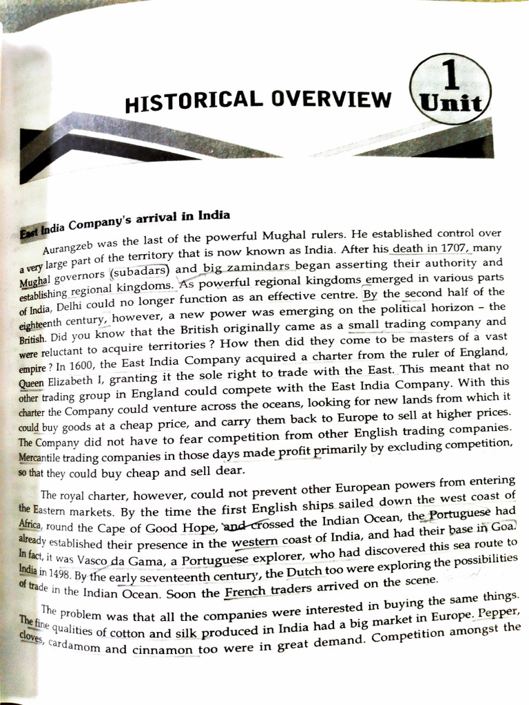 East India Company's Arrival in India | PDF | East India Company