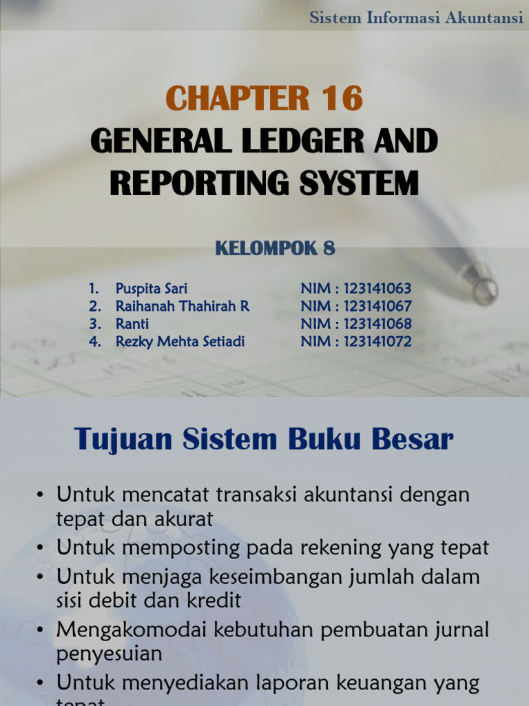 Tugas Sia Kel.8 Ch16 Ppt | PDF