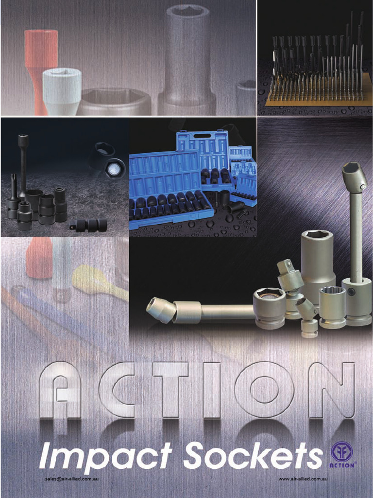 Catalogo SOQUETES - ACTION | PDF | Metalworking