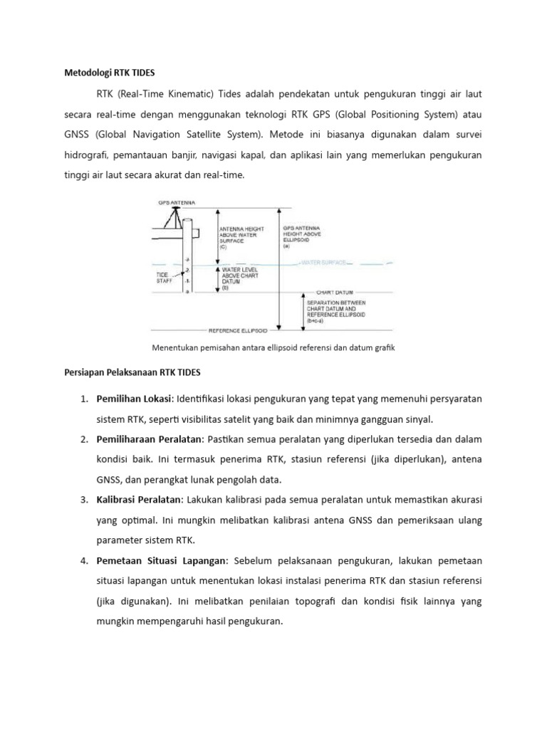 Metodologi RTK TIDES | PDF
