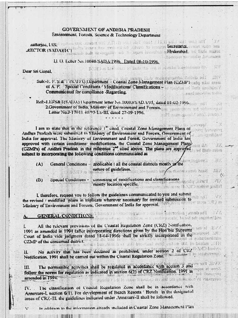 CRZ Clarification | PDF