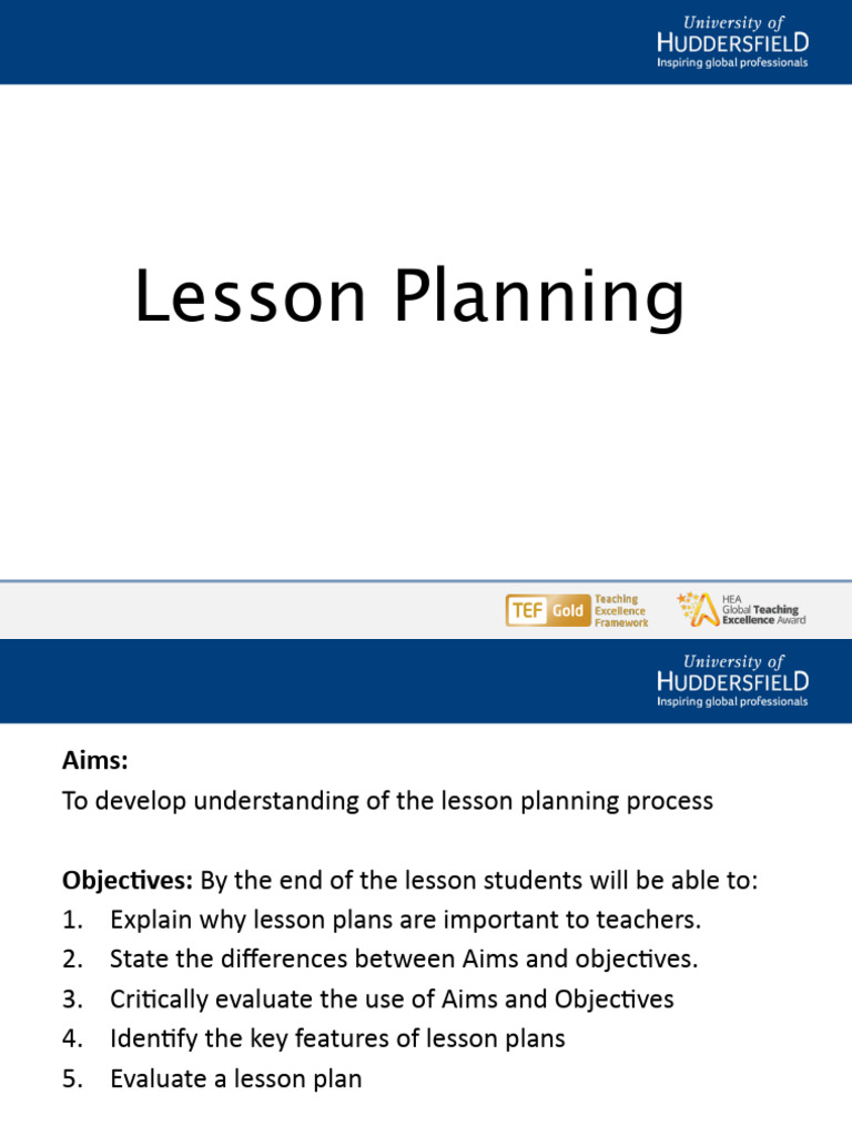 Lesson planning | PDF | Lesson Plan | English Language