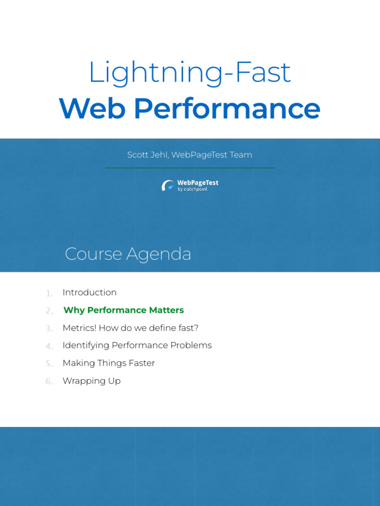 2 Why Performance Matters | PDF | Computers | Technology & Engineering