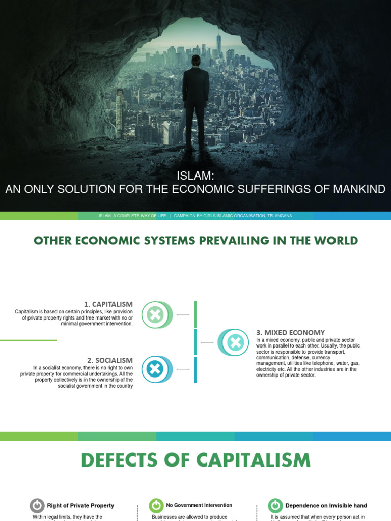 Islamic Economic System | PDF | Capitalism | Socialism