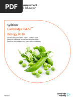 2022-2026 Biology Study Design | PDF | Methodology | Science