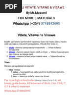 Mifano Ya Visawe | PDF