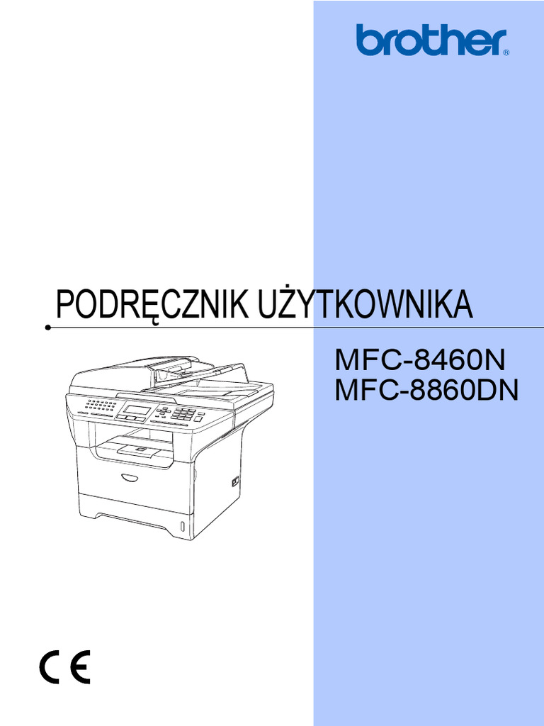 Brother MFC 8860 | PDF