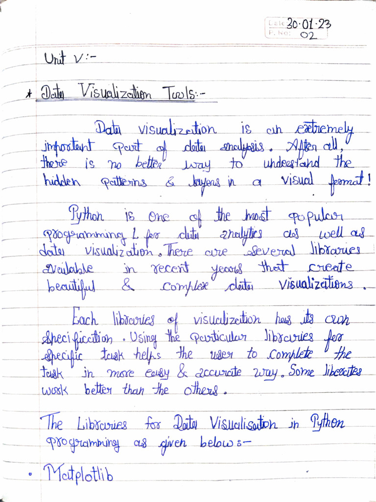 DVA Unit 5 by azhar | PDF