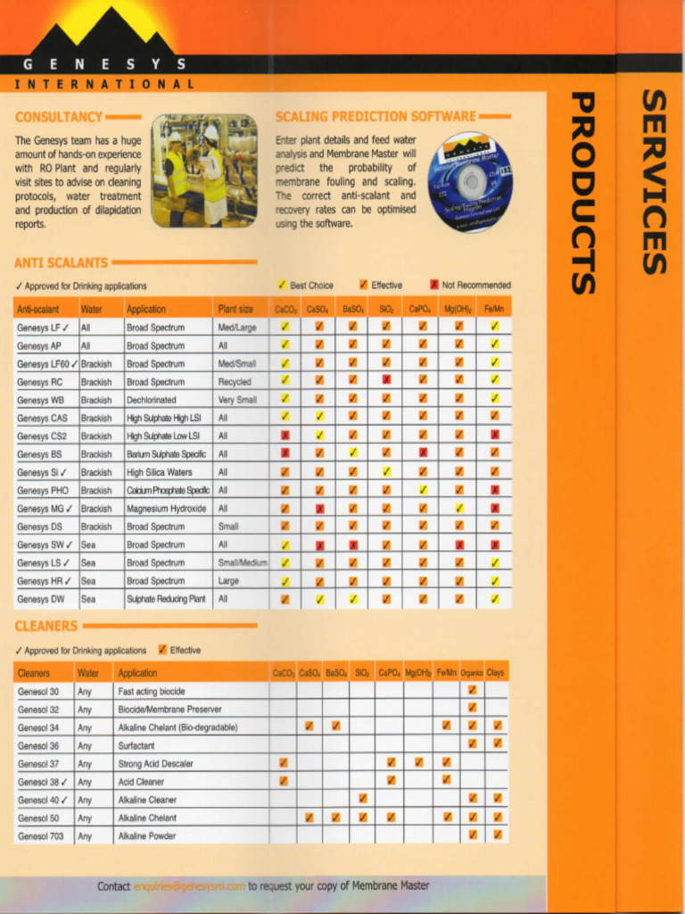 Genesys Product Range | PDF