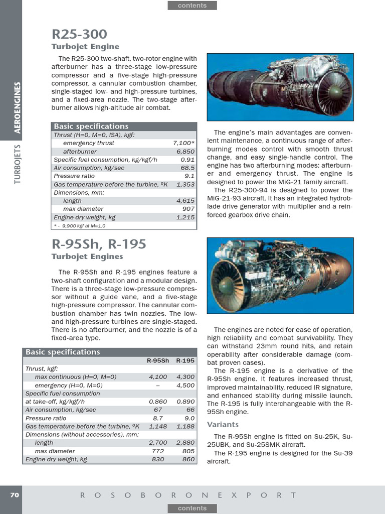 Russian jet engines | PDF | Propulsion | Rotating Machines