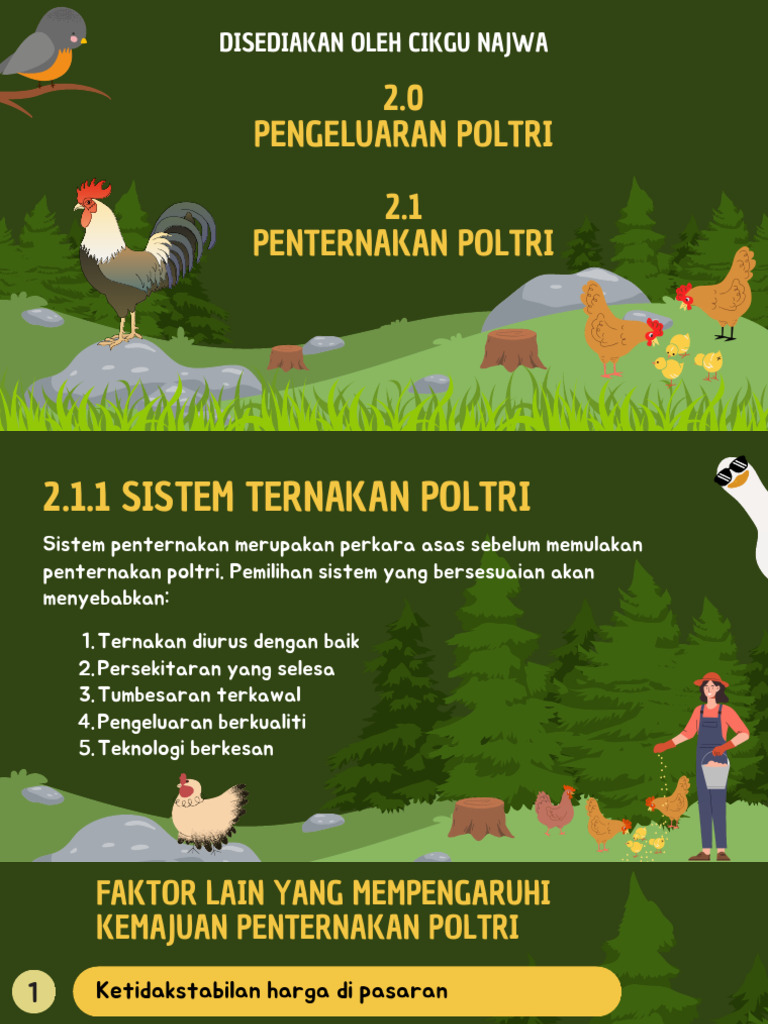 2.1.1 Sistem Ternakan Poltri | PDF
