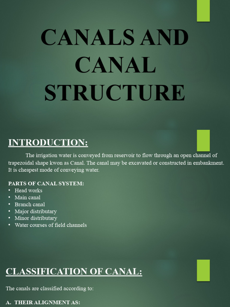 Canal and CD Works. Rbt | PDF | Canal | Physical Geography