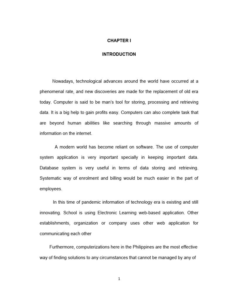 Thesis 1 Complete | PDF | Application Software | System