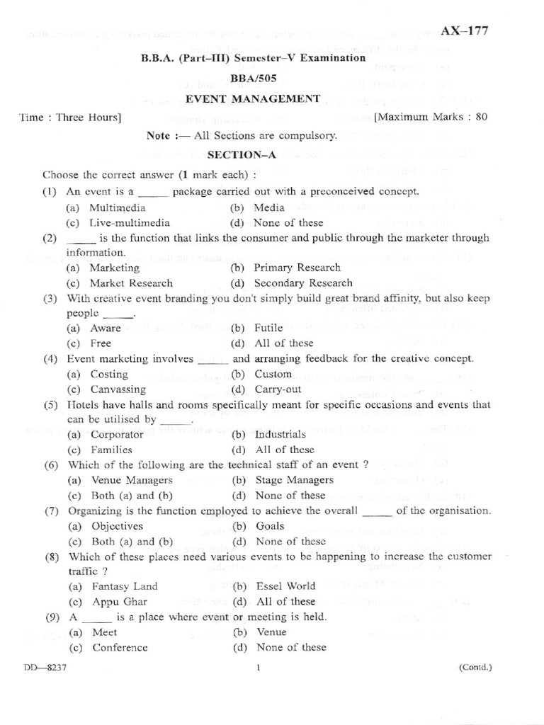 Event Management | PDF | Marketing | Market Segmentation