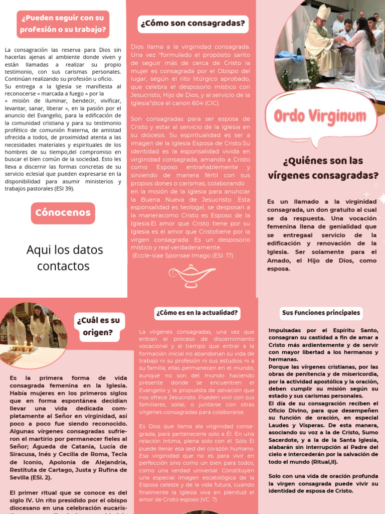 Ordo Virginum | PDF | Cristo (título) | Iglesia Católica