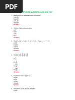 Math Handout (Basic Algebra Rules) PDF | PDF | Multiplication | Numbers