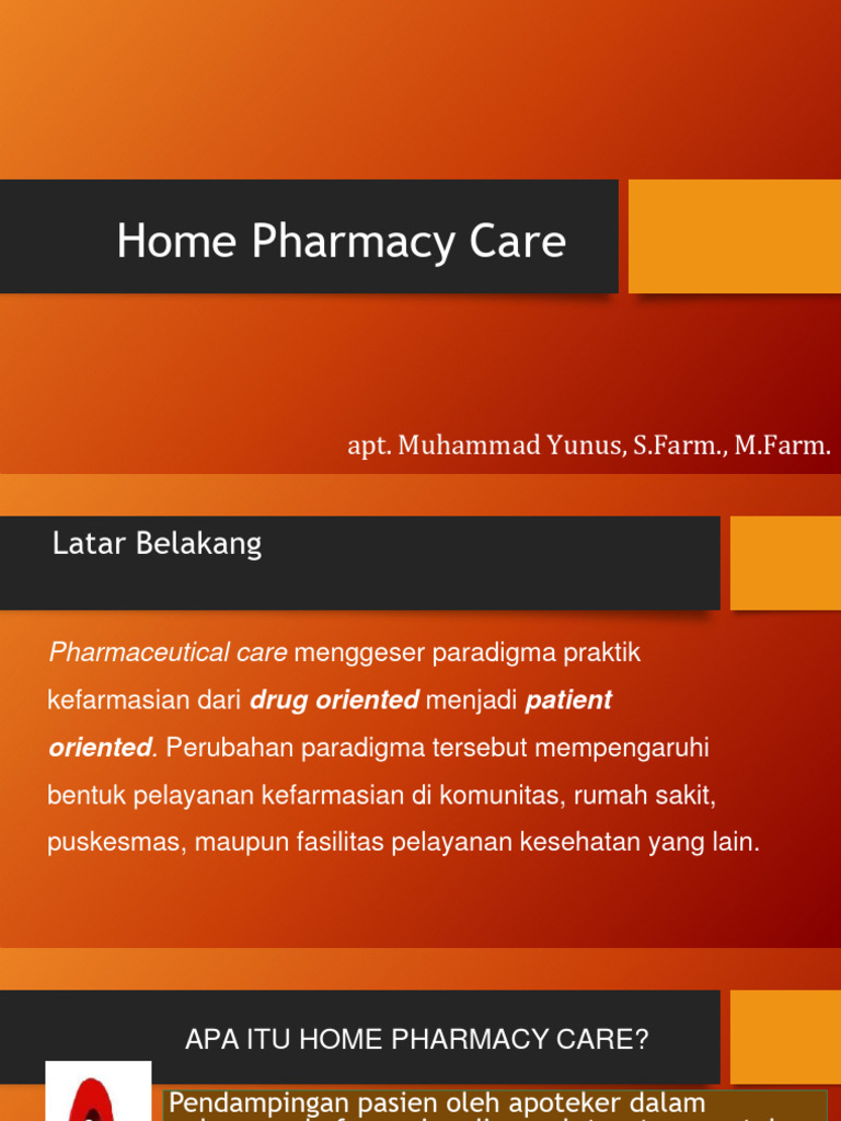 Home Pharmacy Care Pdf Pdf Pengembangan Diri Sains Matematika