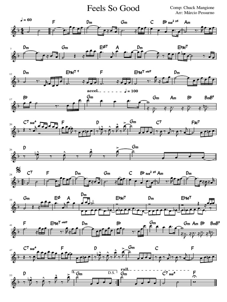 Feels So Good-Score - and - Parts | PDF