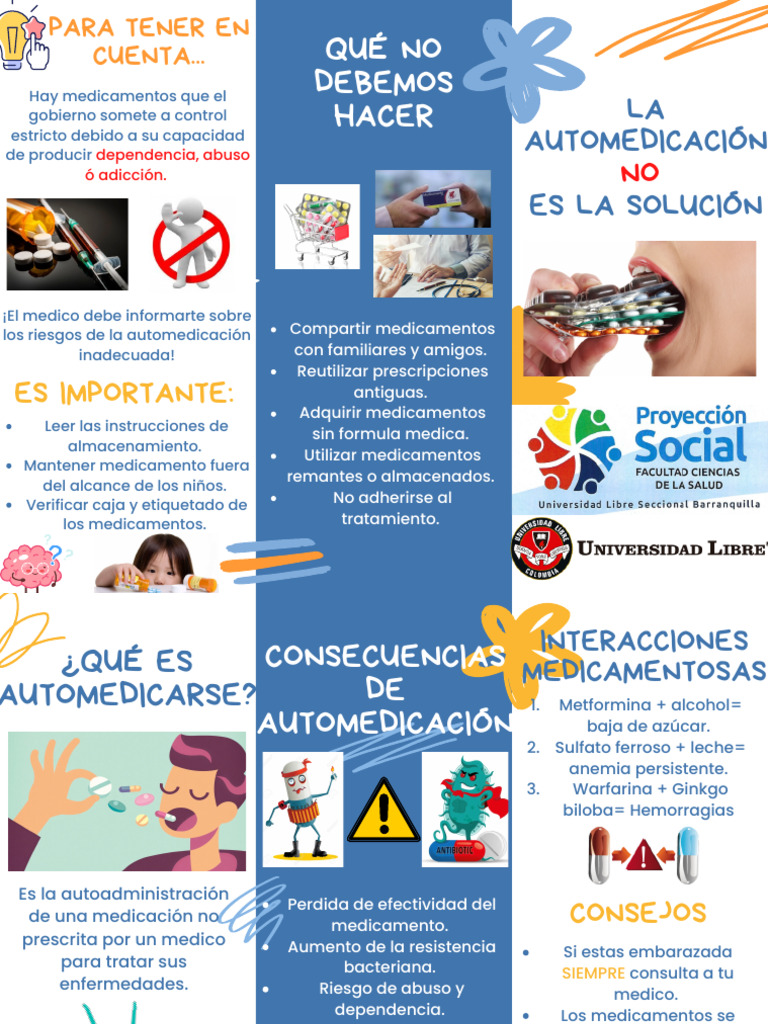 Folleto Uso Racional de Medicamentos | PDF | Medicamentos con receta ...