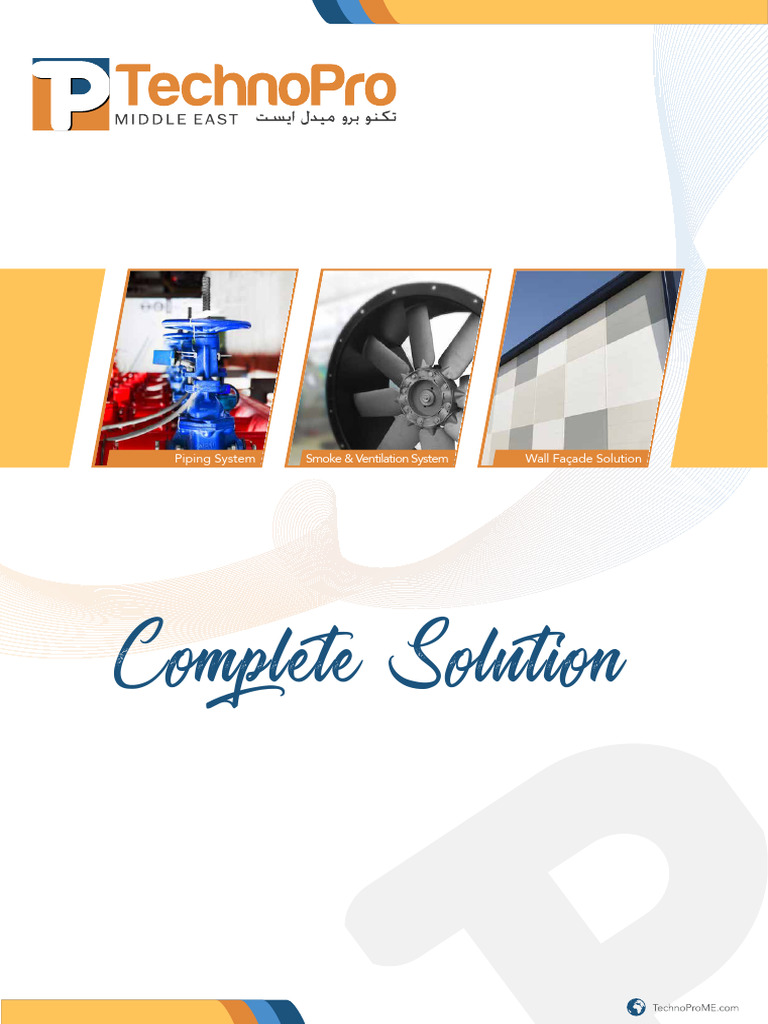 TechnoPro ME Catalogue v1018-0 | PDF | Pipe (Fluid Conveyance) | Duct (Flow)