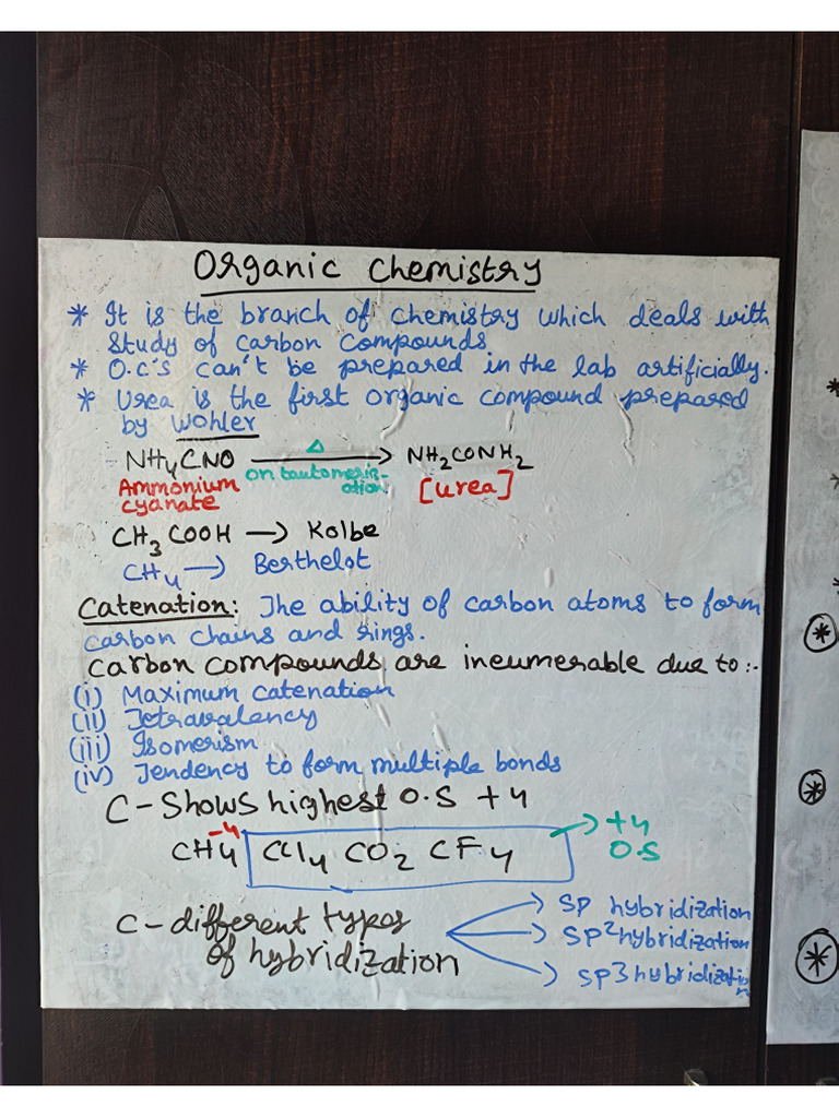 Organic Chemistry upto Homologous series | PDF