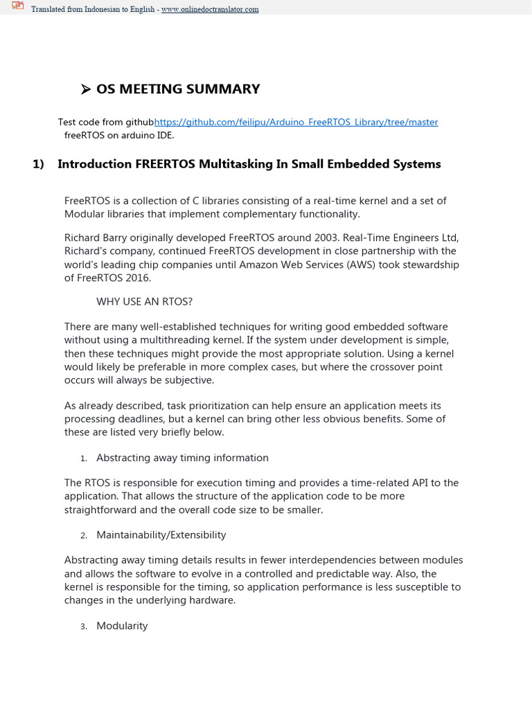 Pertemuan OS.id.en | Download Free PDF | Thread (Computing) | Process ...