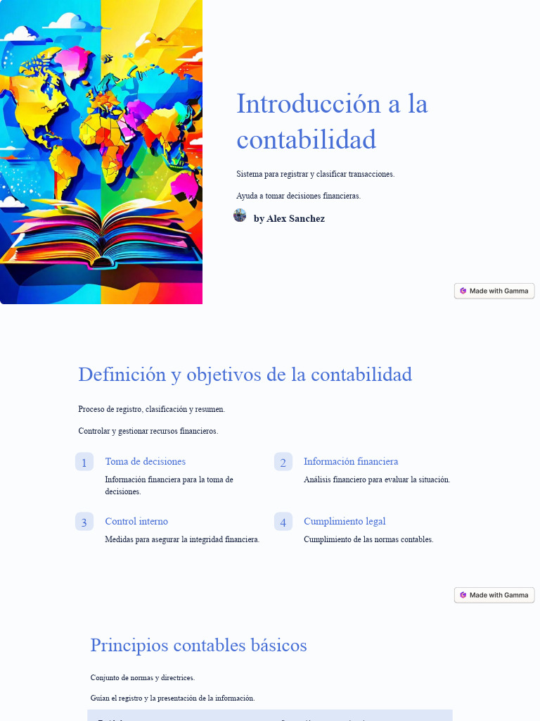 Introduccion a La Contabilidad | Descargar gratis PDF | Contabilidad | Estado financiero